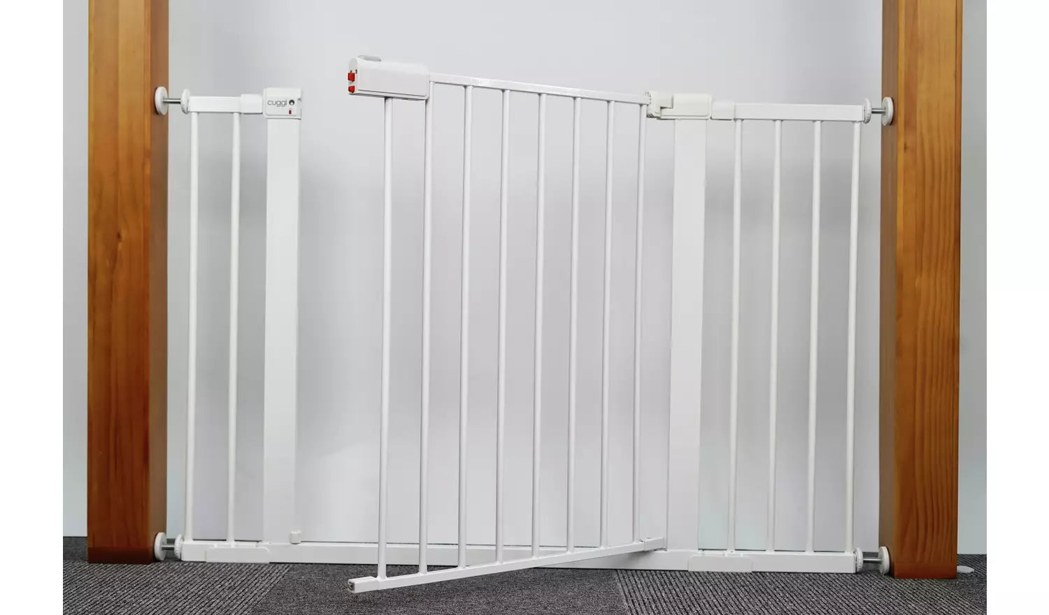 Cuggl Pressure Fit Extra Wide Safety Gate - White – Jomin Furniture ...